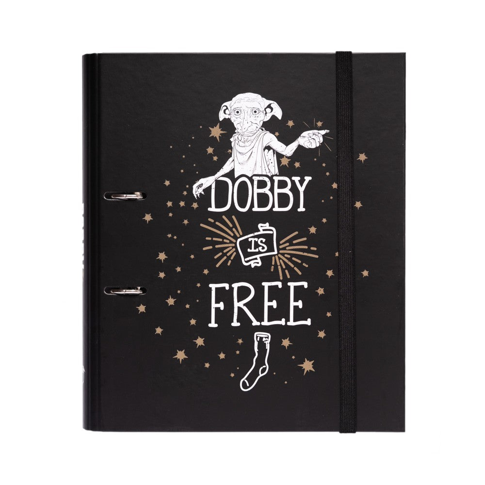 Harry Potter - Dobby Premium 2 Rings Binder with Elastic – Mymax